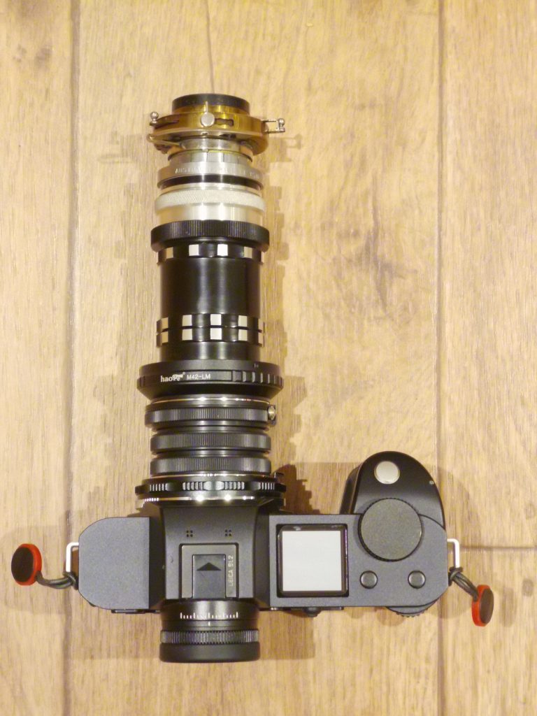 RAPID RECTILINEAR LENS + EASTMAN KODAK TRIPLE ACTION SHUTTER ON LEICA ...
